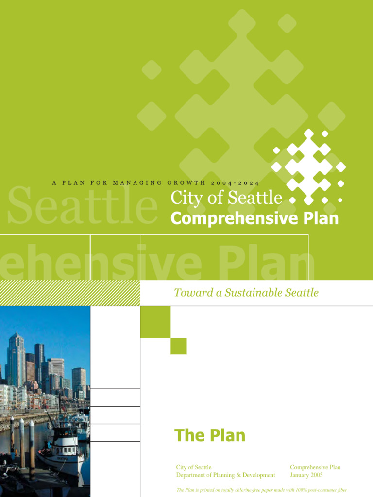 Seattle Comprehensive Plan | PDF | Sustainability | Policy