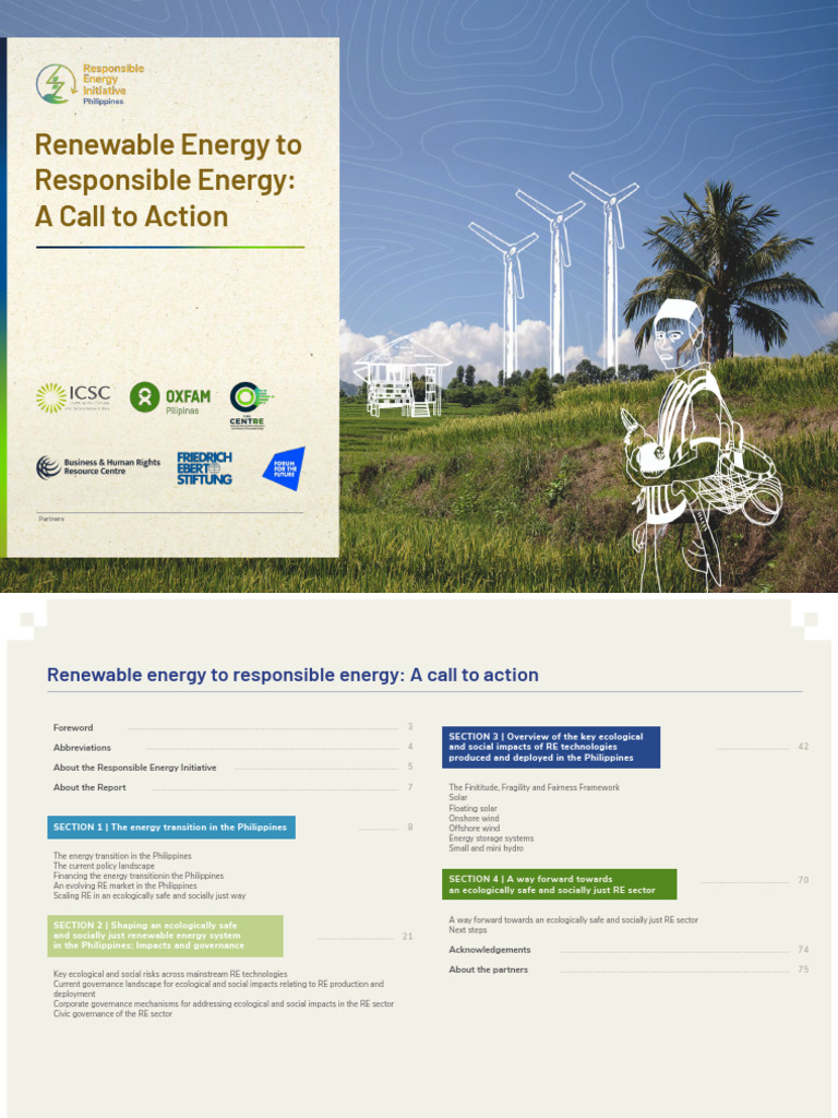 Renewable Energy To Responsible Energy - A Call To Action | PDF ...