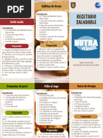 Taller PACAM Nutra Max | PDF | Leche | Alimentos