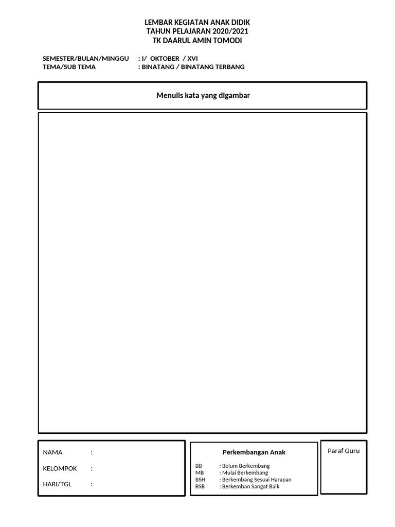 Lka Menulis Kata | PDF | Kesehatan Holistik