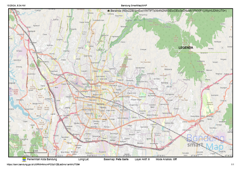 Bandung SmartMap - MAP | PDF