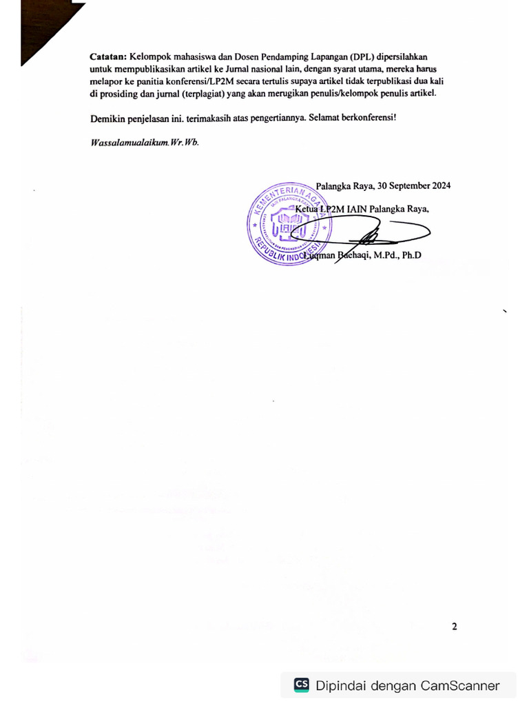 Penjelasan Mengenai Konferensi Dan Publi-1 | PDF