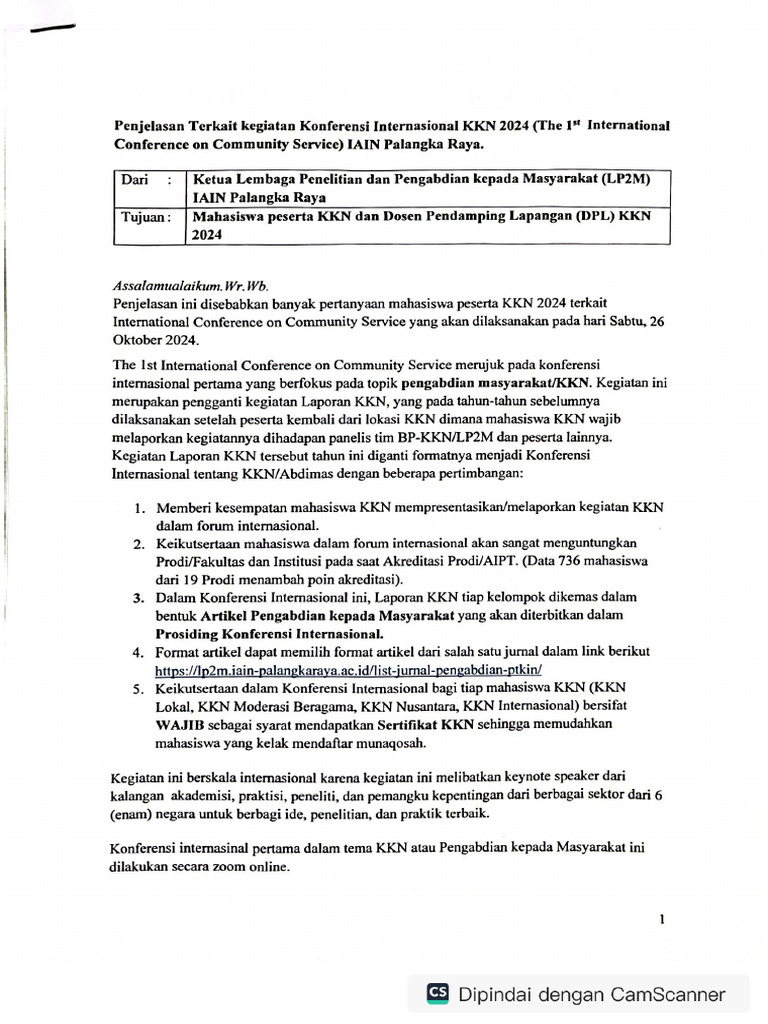 Penjelasan Mengenai Konferensi Dan Publi | PDF