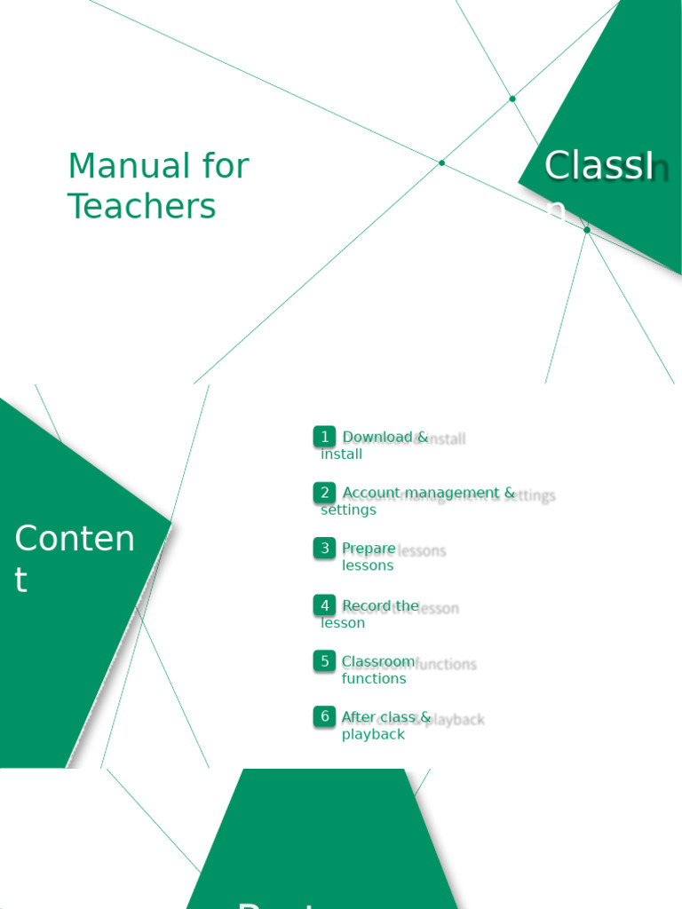 ClassIn User Manual For Teachers | PDF | Mac Os | Microsoft Windows