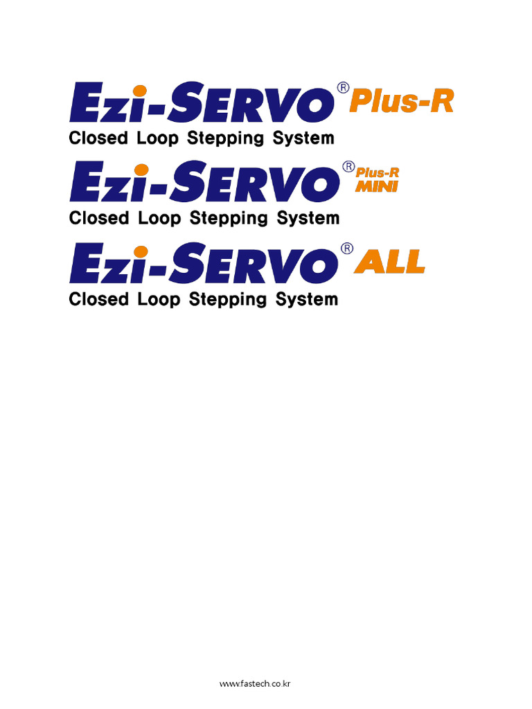 04 201222 - Manual - Ezi-SERVO Plus-R Position Table Ver4 - ENG | PDF | Computer File | Control Flow