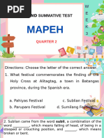 q1 GMRC Tos 2024-2025 Grade 4 | PDF