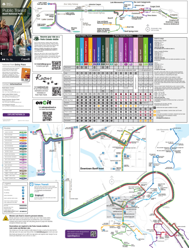 2024 PublicTransitInBanffNationalPark en | PDF | Public Transport ...
