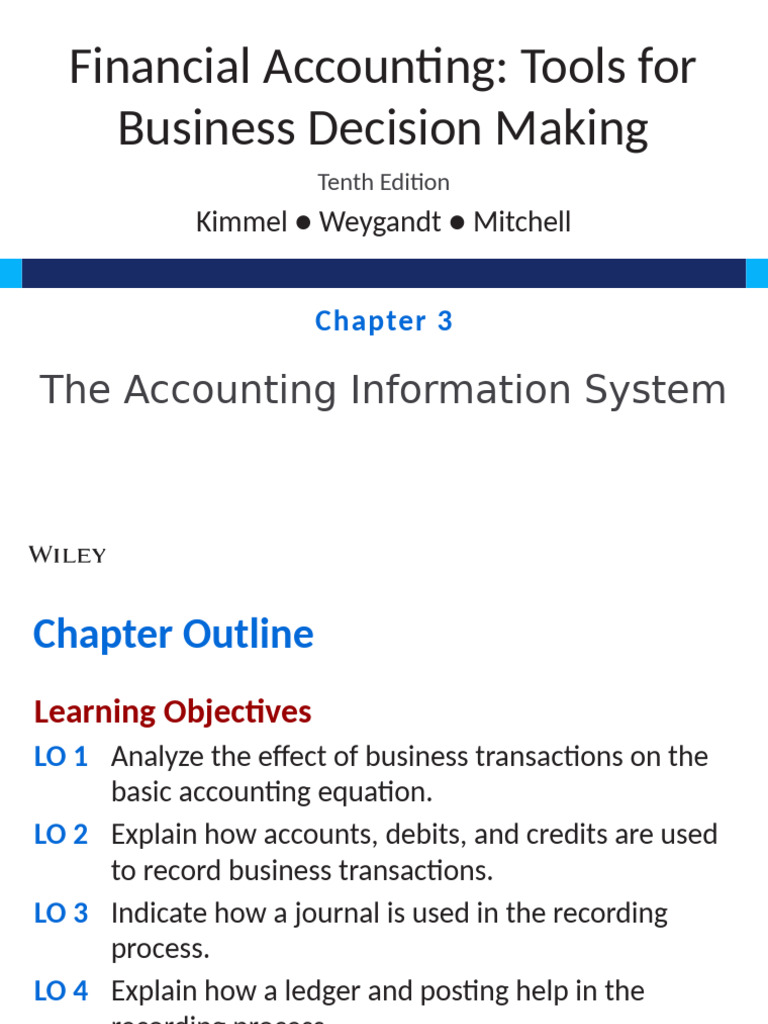CH 3 Acct 200 Instructor Slides | PDF | Debits And Credits | Equity ...