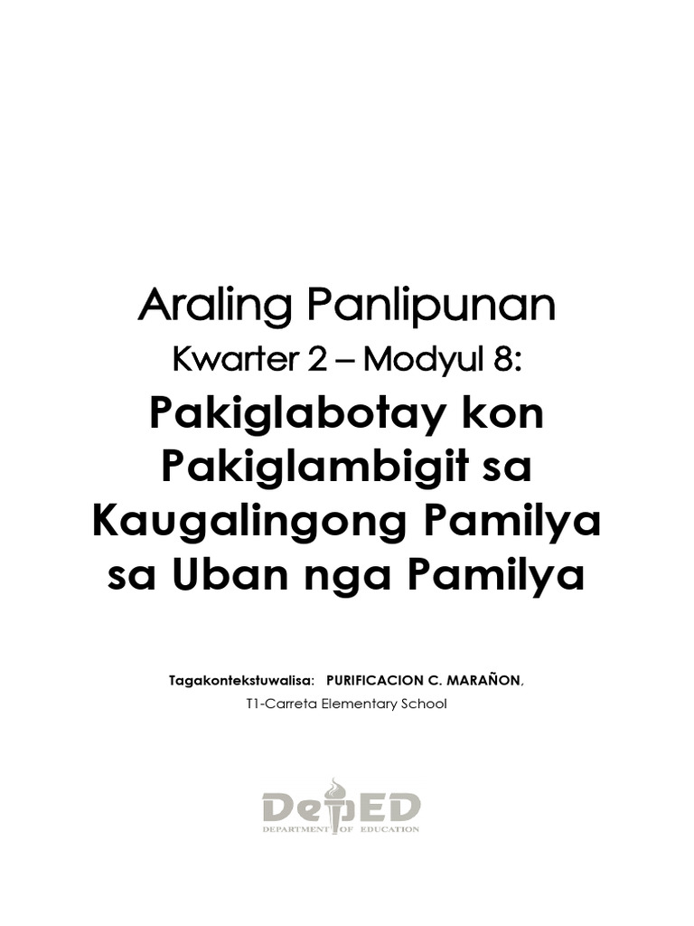 Ap1-Q2-Module 8-Week 8 | PDF