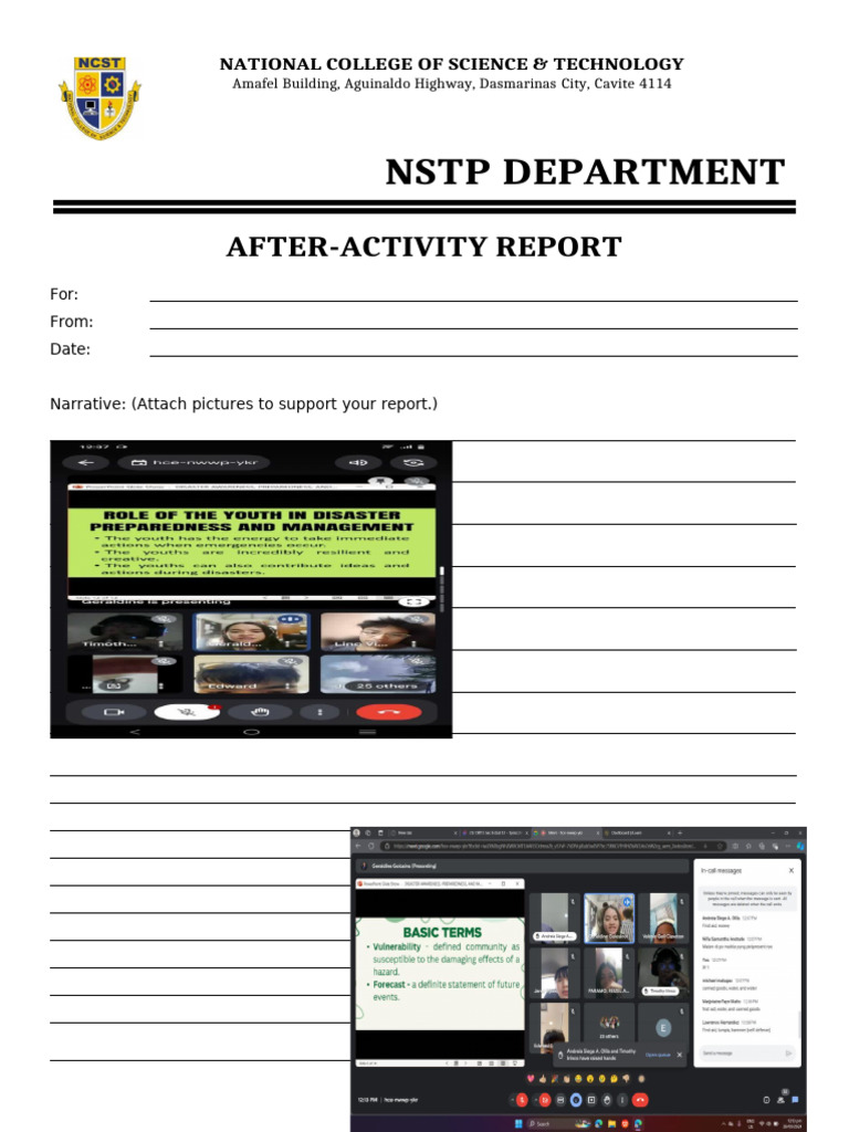 After-Activity-Report 1313 | PDF