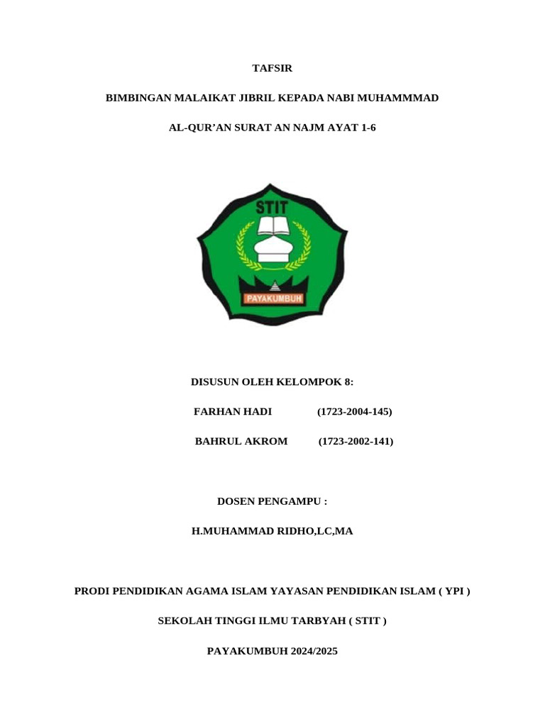 Makalah Tafsir | PDF