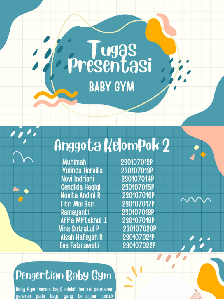 Kelompok 2 Baby Gym | PDF | Kesehatan Holistik | Gaya Hidup