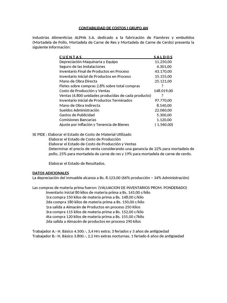 Industrias Alpha - Mod | PDF | Economias