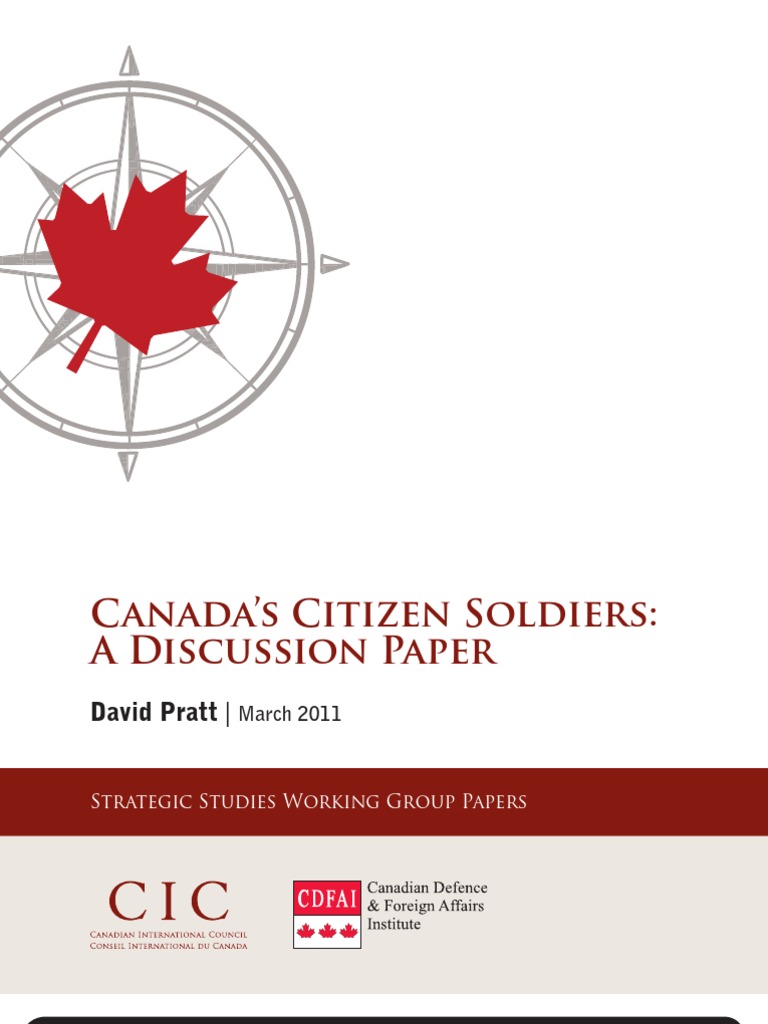 Canadas Citizen Soldiers | PDF | Military | International Security