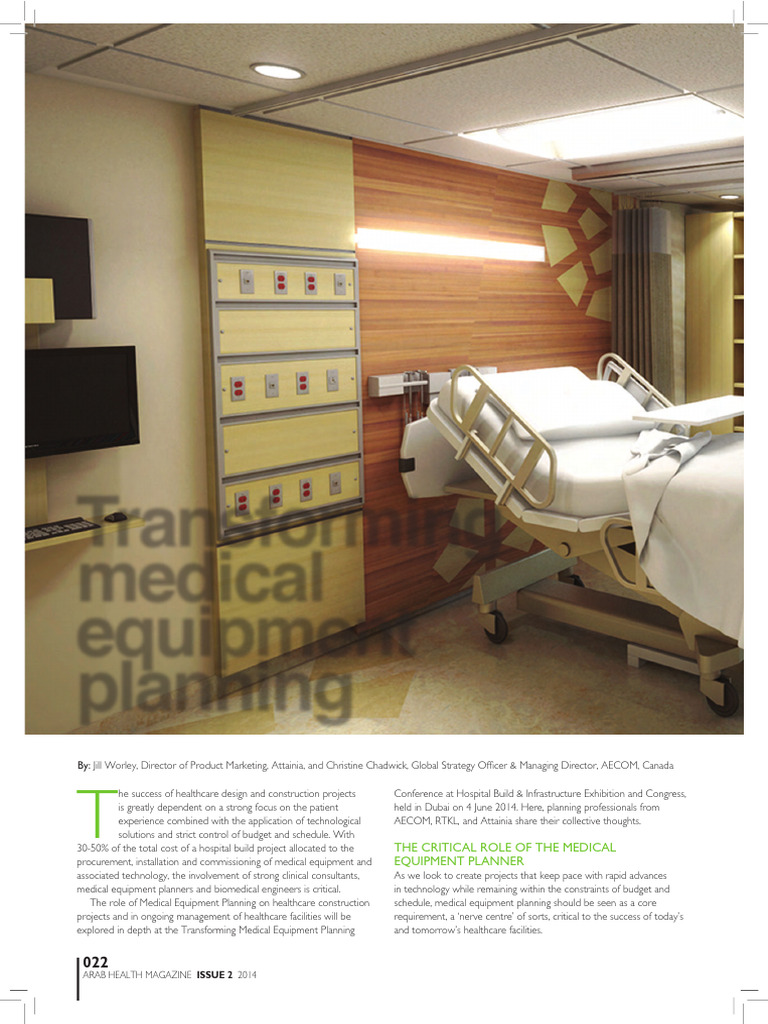 Transforming Medical Equipment Planning: The Critical Role of The ...