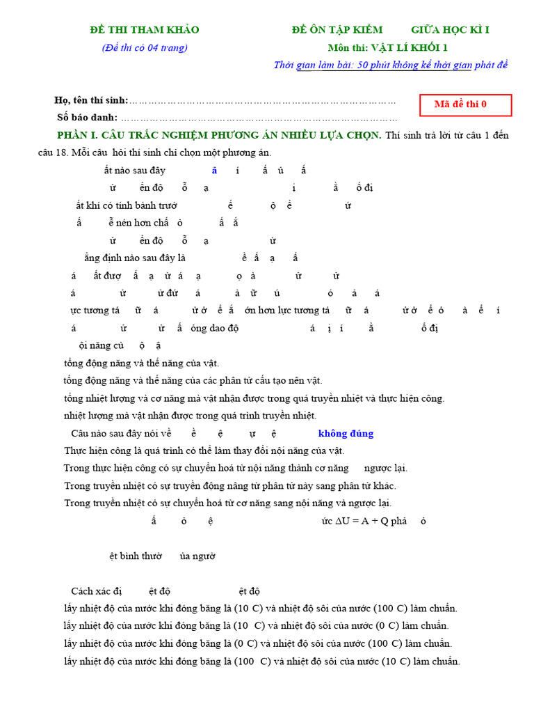 ĐỀ 2 ON GK2 HS | PDF