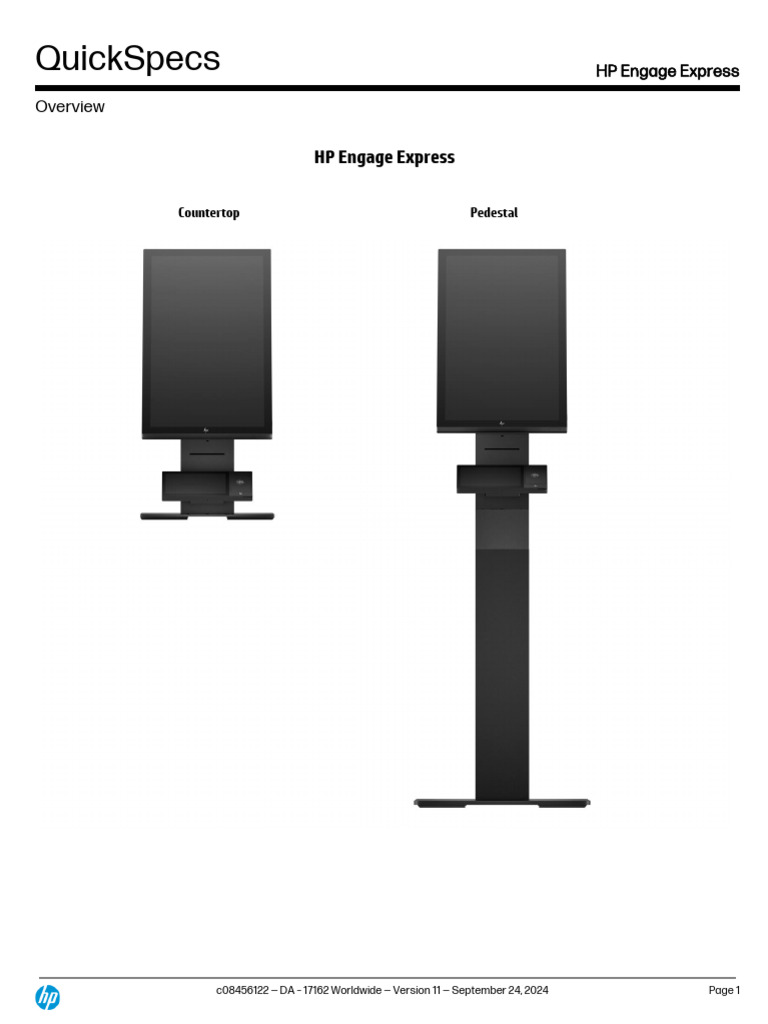 HP Self Service Kiosk | PDF | Usb | Barcode