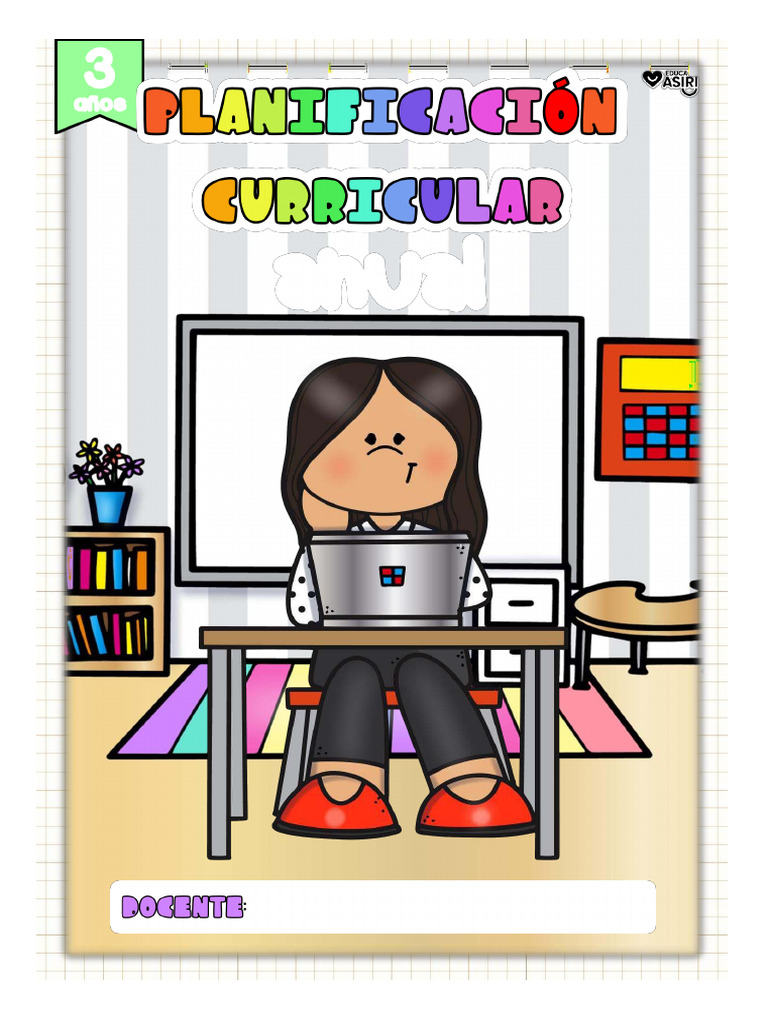 Planificacion Curricular Anual 3 Anos 2024.. | PDF | Educación de la ...