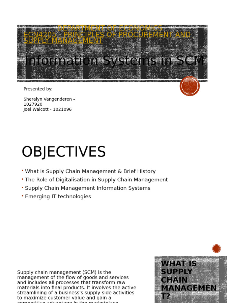 Digitalization in Supply Chain Management | PDF | Internet Of Things | Supply Chain