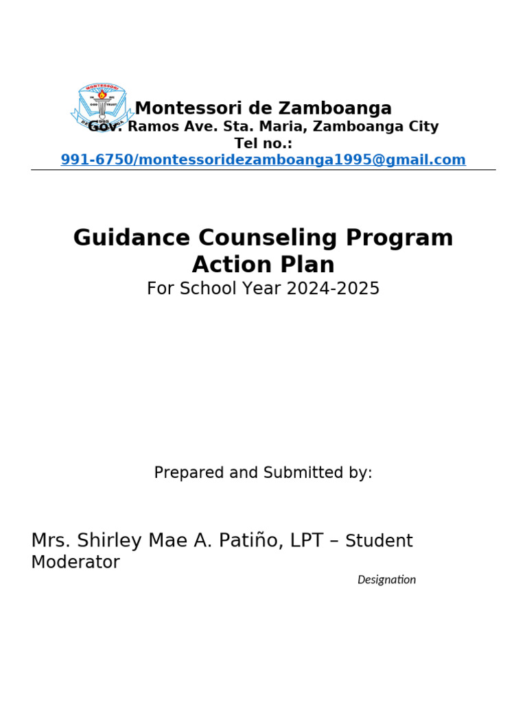 Guidance Counseling Program by Shirley | PDF | Hairstyle | Psychological Concepts