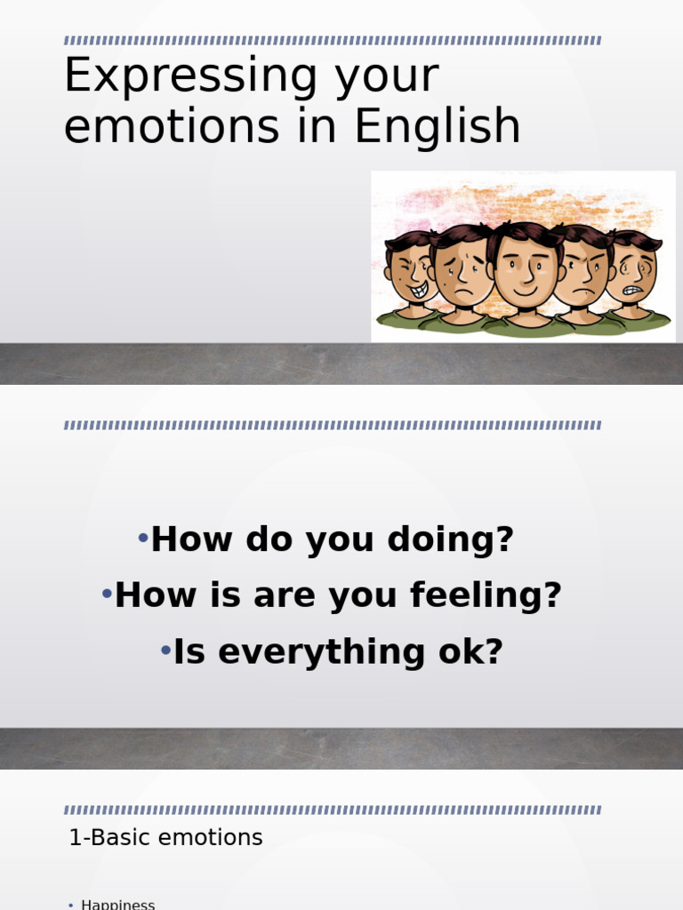 Sesión 4-How To Express Properly Emotions | PDF | Feeling | Anger