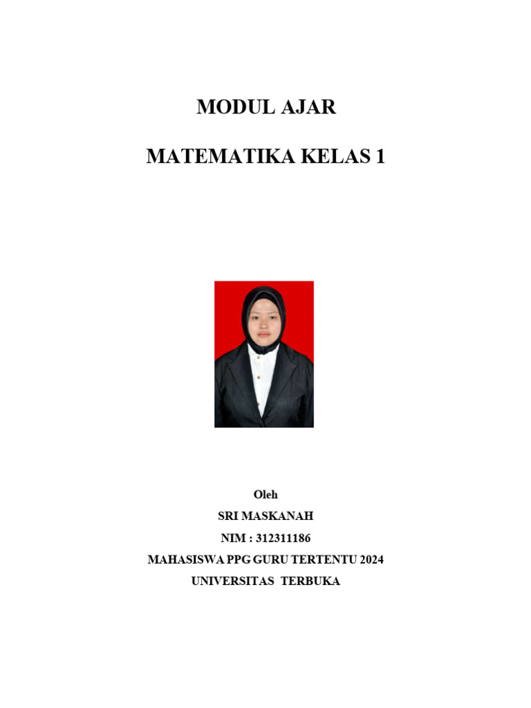 Perangkat Pembelajaran - Sri Maskanah | PDF