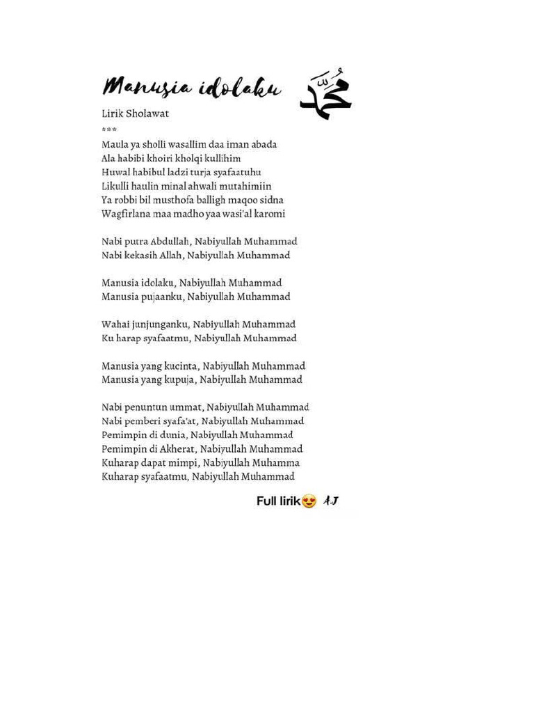 Nabi Putra Abdullah | PDF