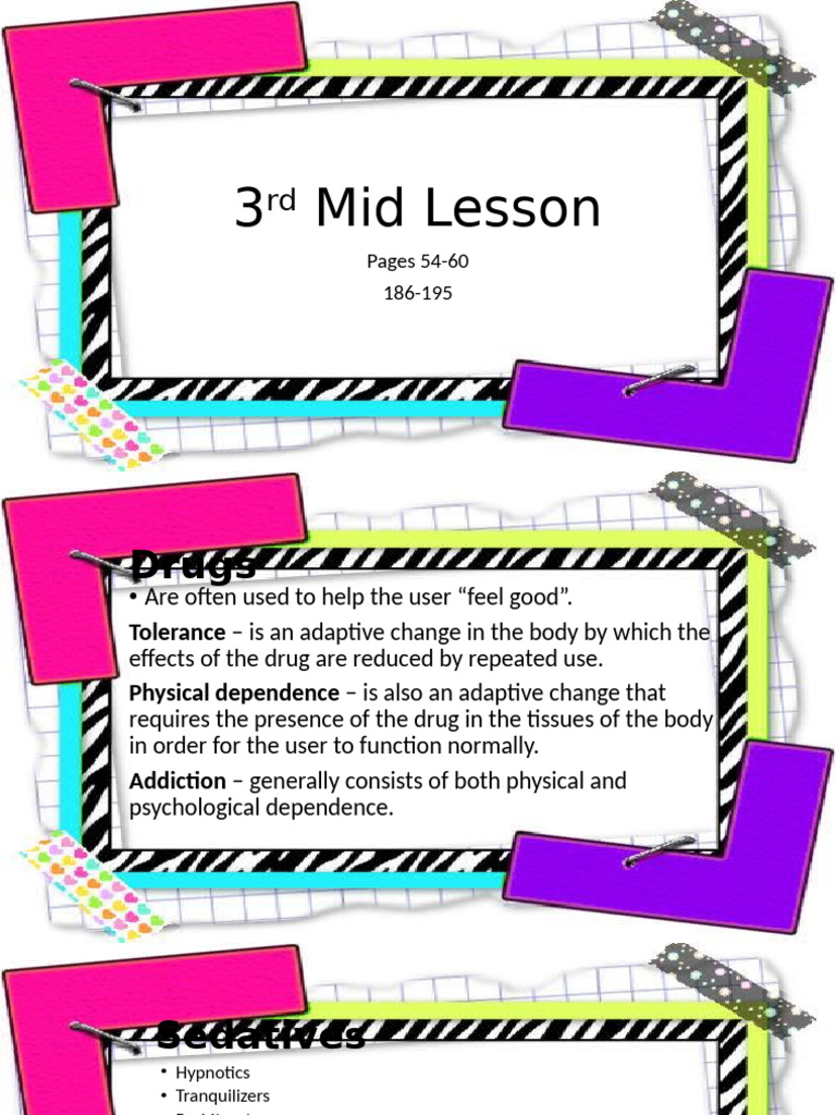 3rd Mid Lesson - G10 | PDF | Wellness | Science & Mathematics