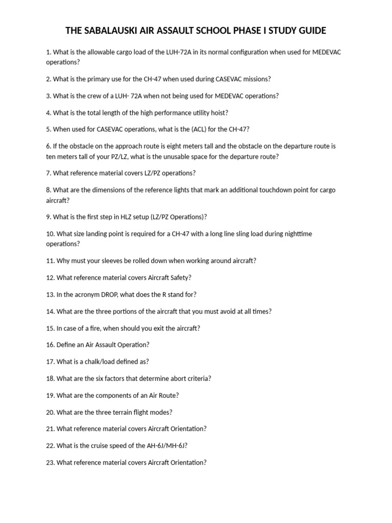Phase 1 Homework Cao 1 Apr 21 2 | PDF | Sikorsky Uh 60 Black Hawk | Air ...