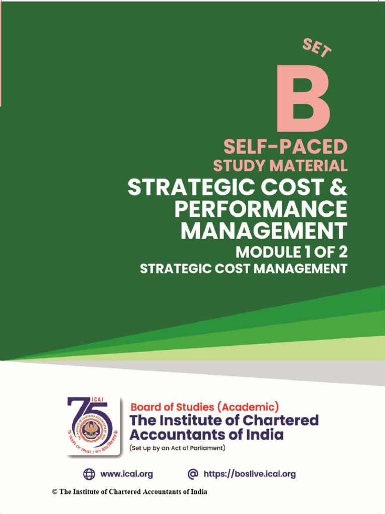 75131bos60674 Ip m1 | PDF | Lean Manufacturing | Cost Accounting