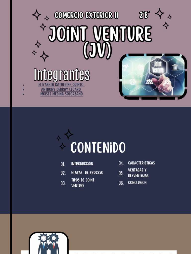 Grupo Joint Venture | PDF | Proyecto conjunto | Business