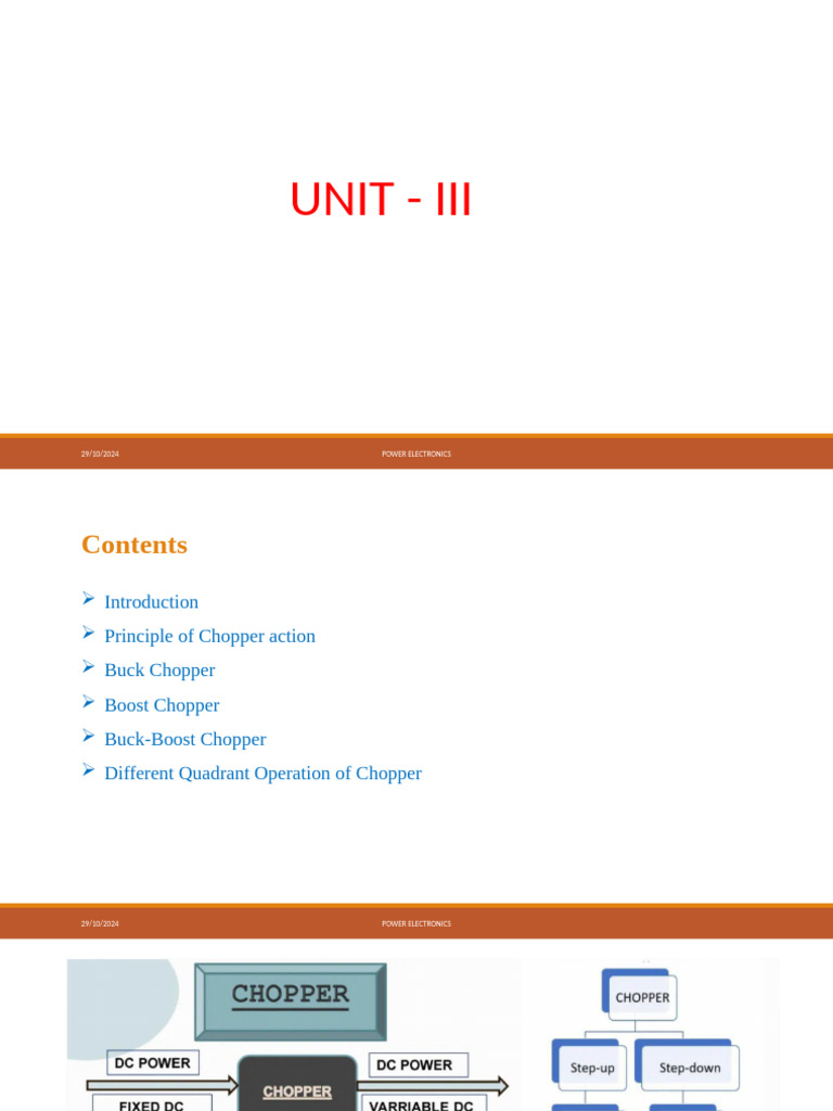 Choppers | PDF | Power Electronics | Electronic Circuits