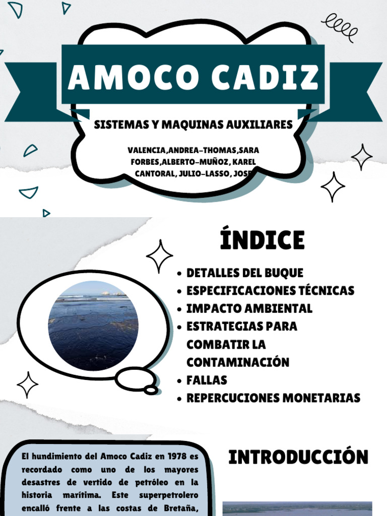 Impacto del hundimiento del Amoco Cadiz | PDF | Contaminación | Petróleo