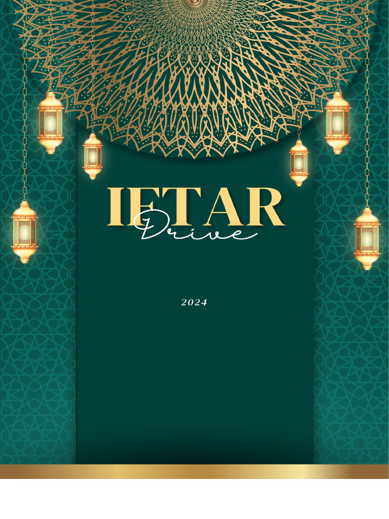 Iftar Drive | PDF