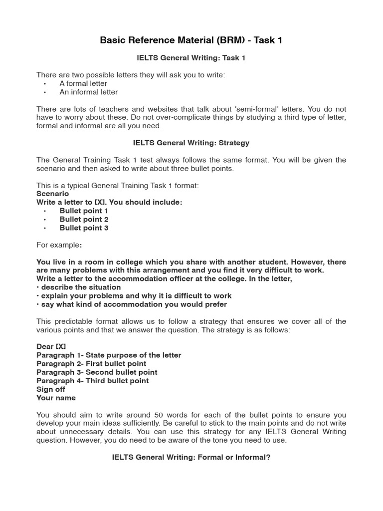 Task 1 GT - BRM | PDF | Sentence (Linguistics) | Question