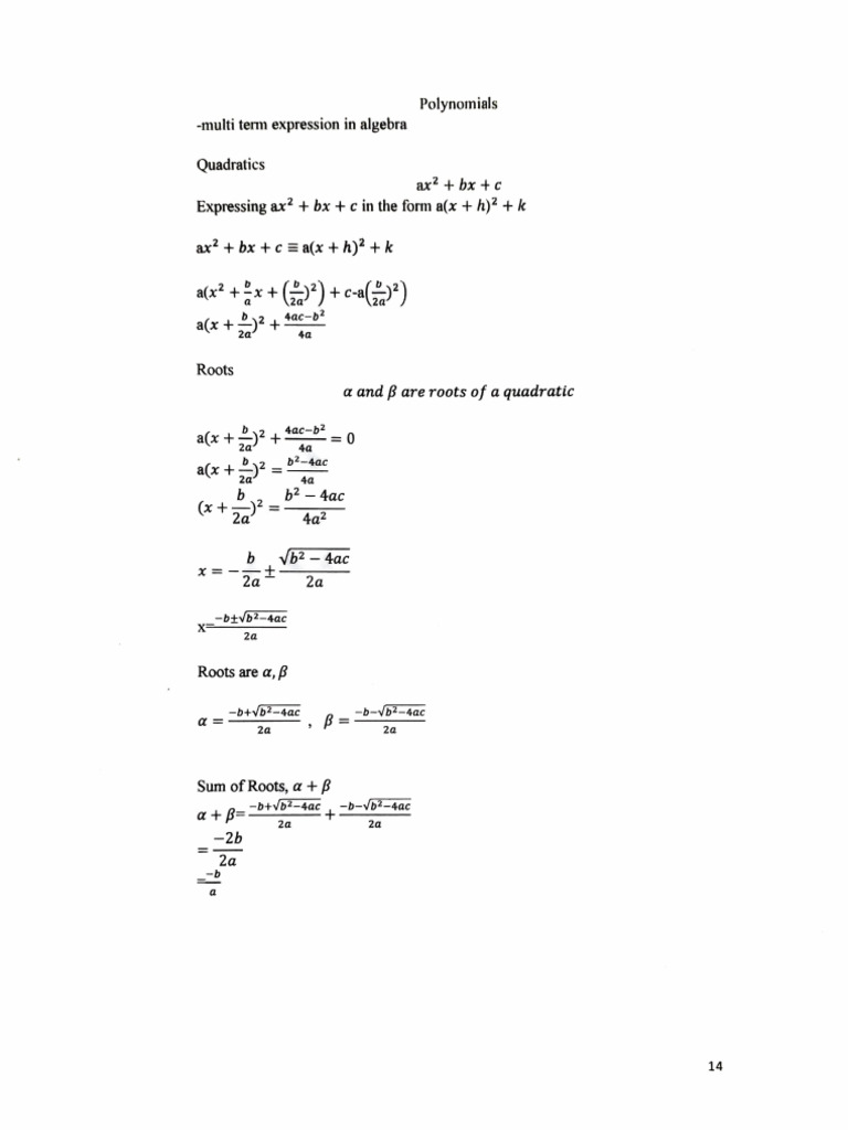 Answers To Polynomials Questions | PDF | Zero Of A Function | Polynomial