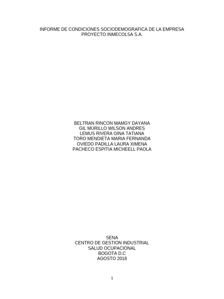 informe mafe | PDF | Metodología de encuesta | Business