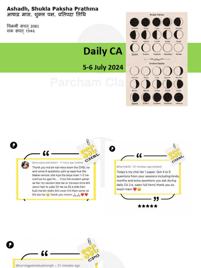 Daily CA 5th - 6th Jul'24 | PDF | Missile