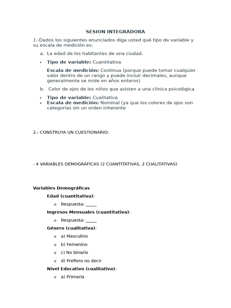 TA2_ESTADISTICA DESCRIPTIVA DE LA PSICOLOGIA | PDF | Sicología