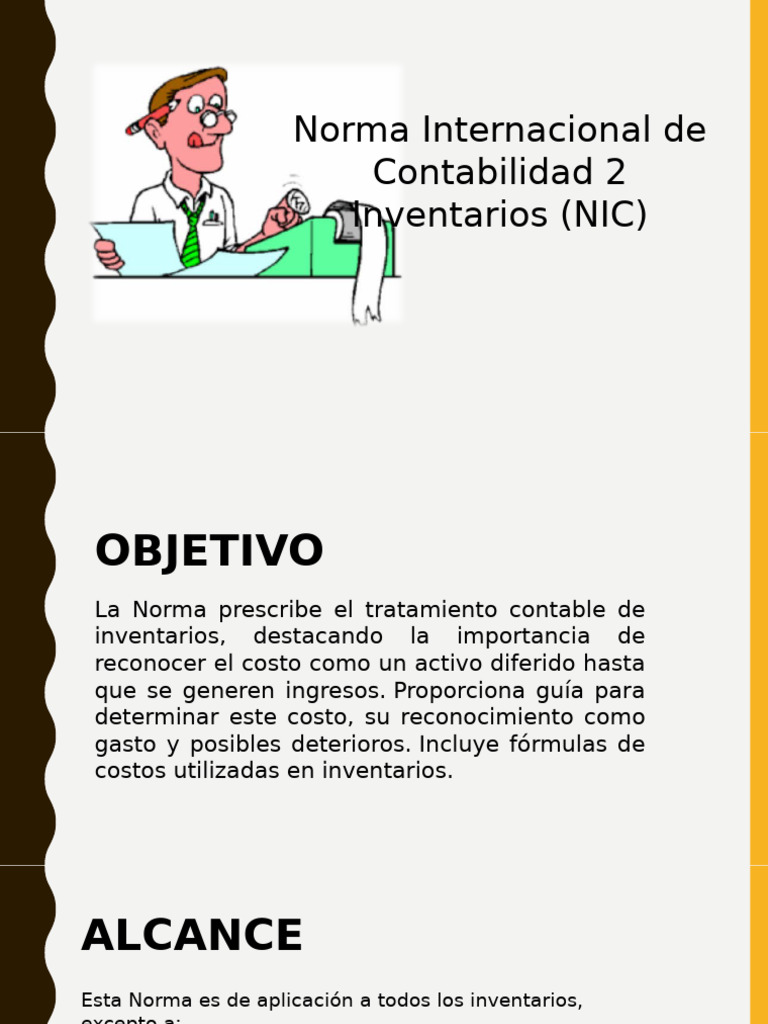 Nic 2 | PDF | Costo | normas internacionales de INFORMACION FINANCIERA