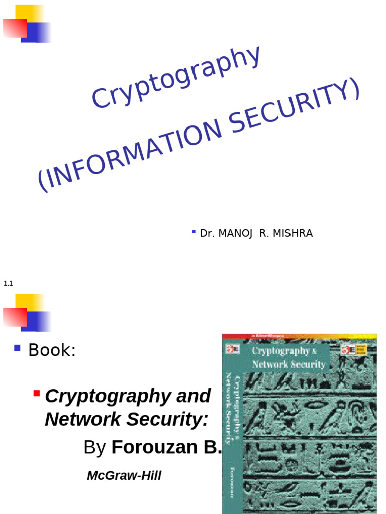 CH 01 Introduction | PDF | Cryptography | Cybercrime