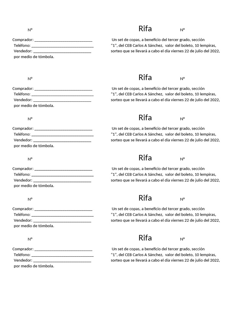 RIFA | PDF