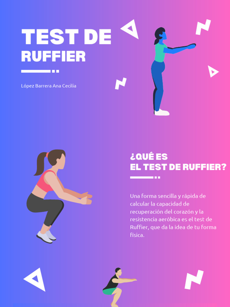 Test de Ruffier - 20241026 - 121233 - 0000 | PDF | Relaciones ...