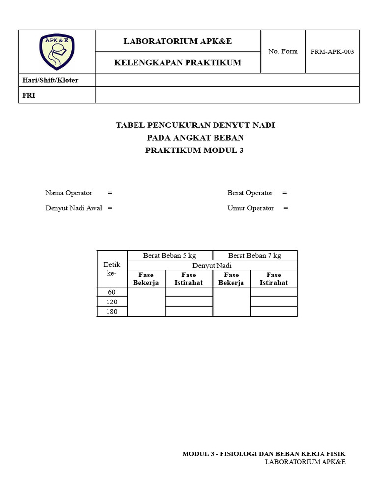 (IND) Form Labwork Offline | PDF