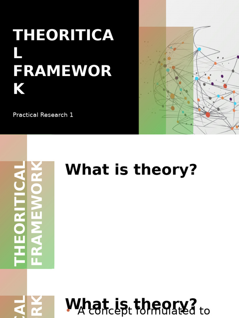 THEORITICAL and CONCEPTUAL FRAMEWORK | PDF | Conceptual Model | Theory