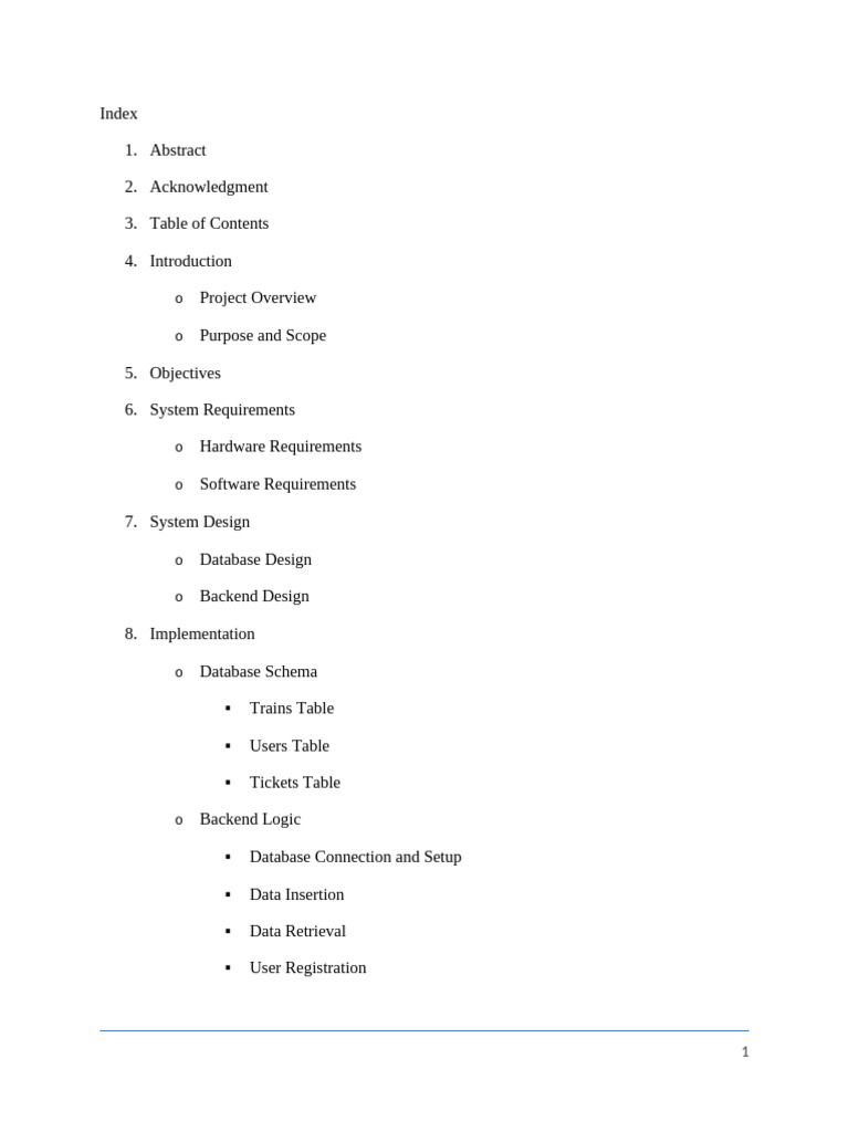Railway | PDF | Databases | Usability