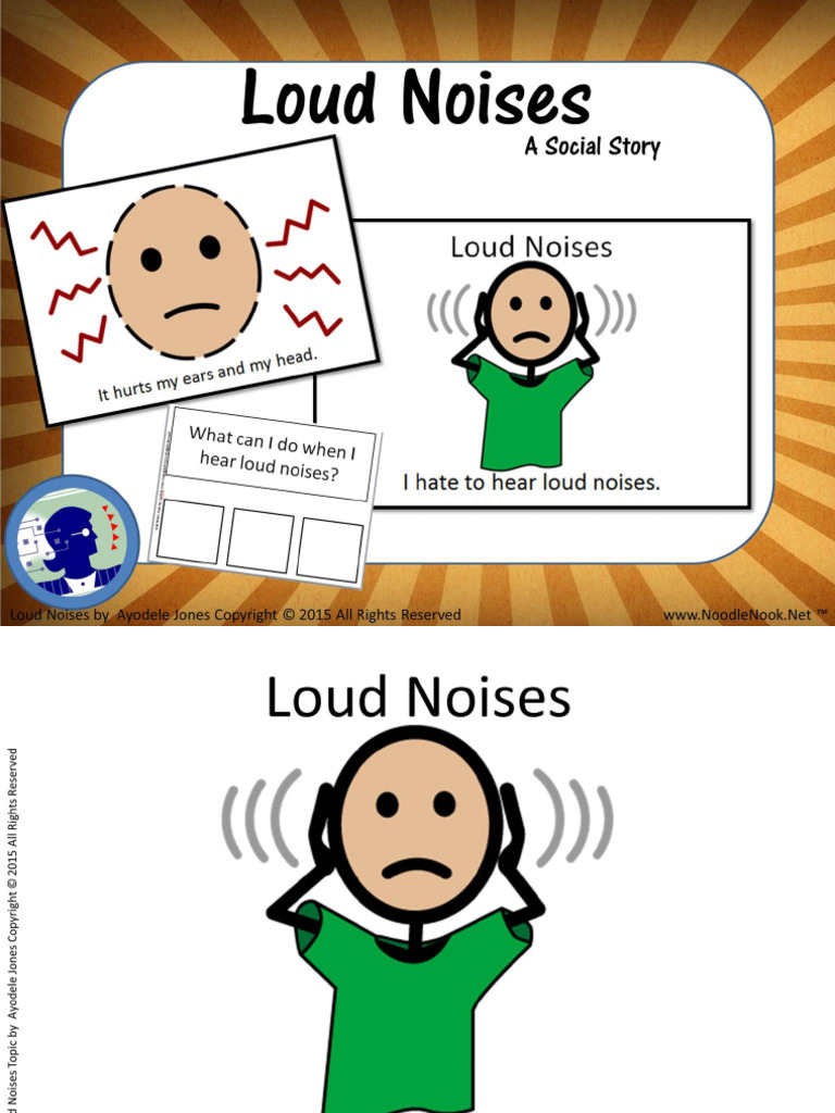 Social Story Loud Noises | PDF