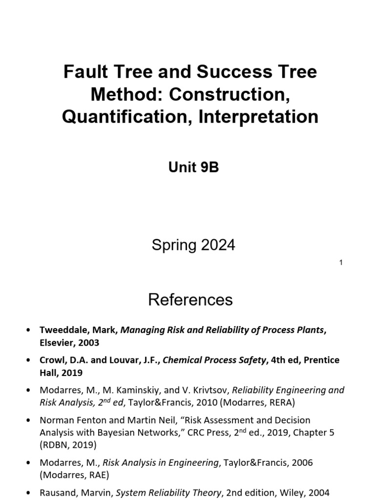 Success Tree Analysis for Risk Management | PDF | Applied Mathematics ...