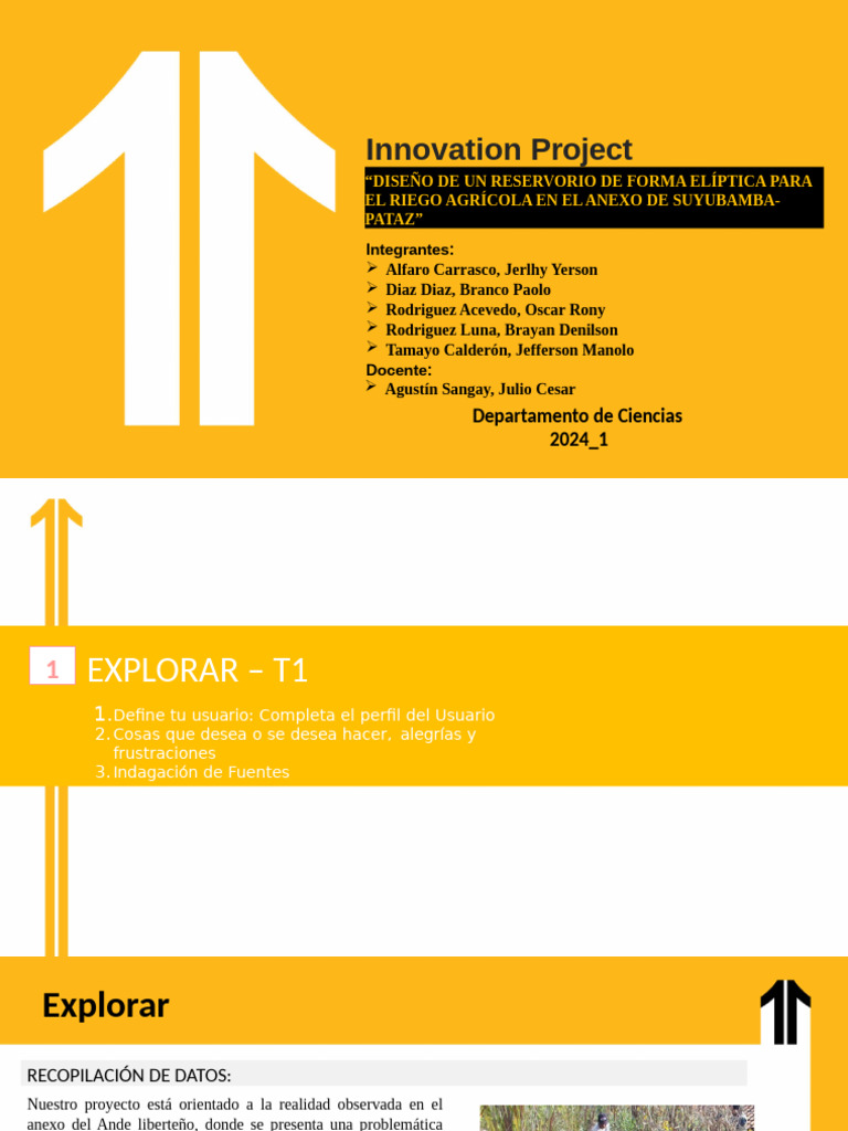 Innovation Project UG 2024 1 | PDF | Reservorio | Agua