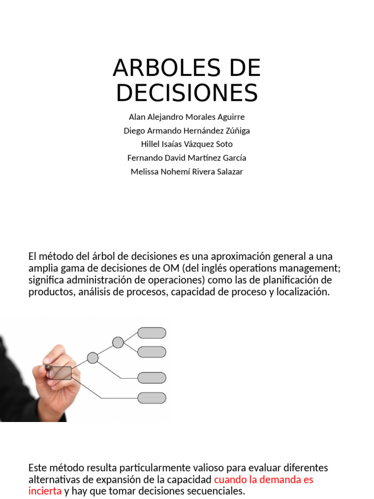 Arboles de Decisiones | PDF